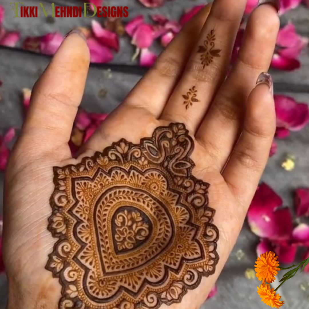 965+ Square Tikki Mehndi Design, Easy, simple & Beautiful Front and ...