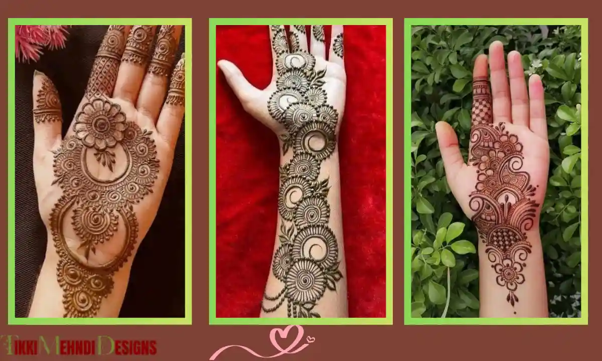 1080+ Front hand simple mehndi design Easy and Beautifull